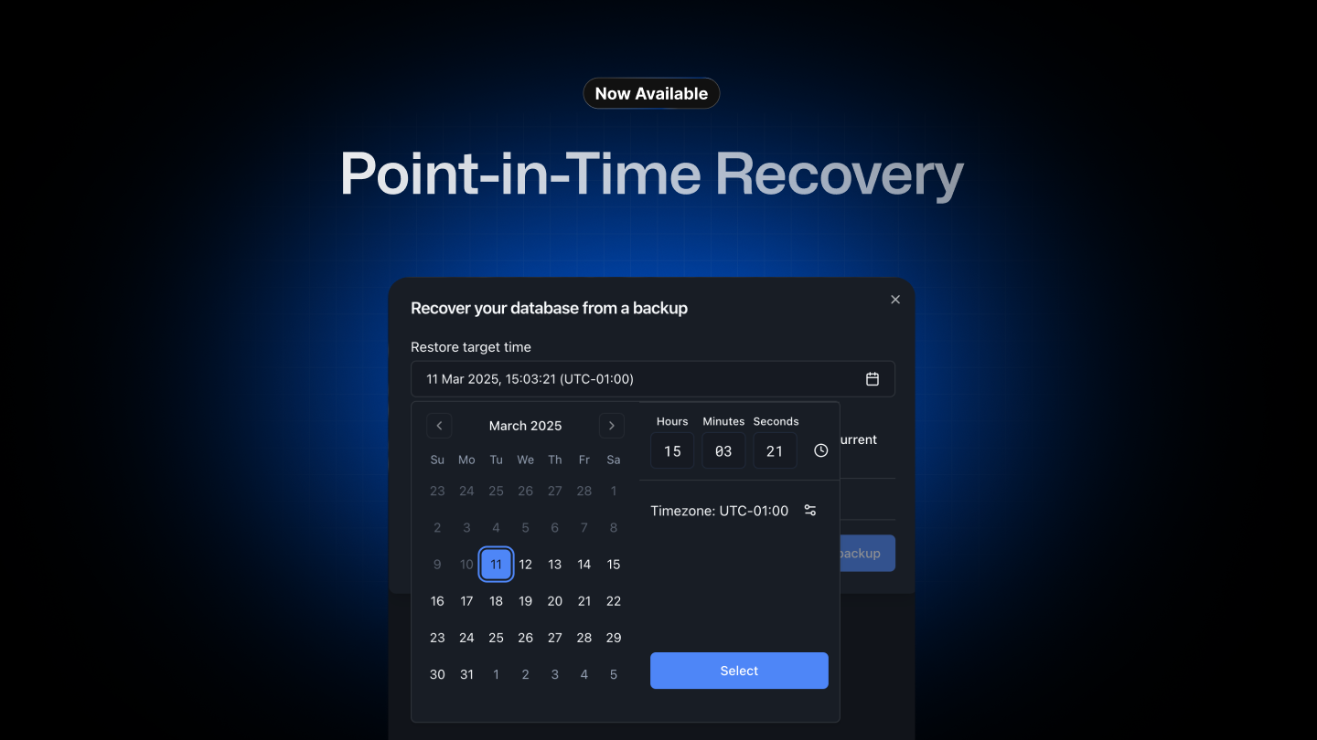 Protect Your Data with Point-in-Time Recovery | Nhost